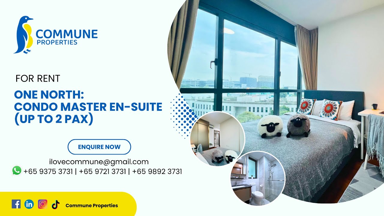 One North Condo Master En-Suite | Room for Rent in Singapore - YouTube
