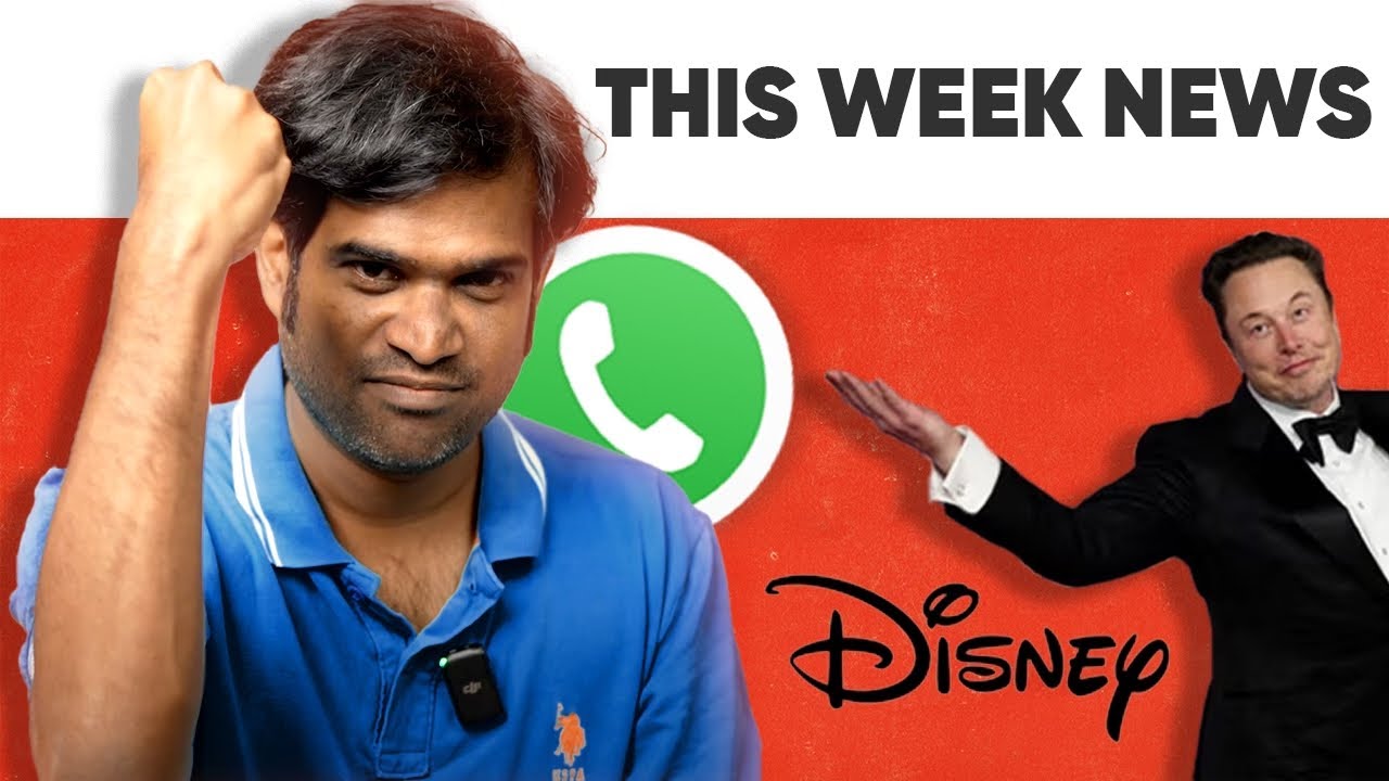 Disney Case, Whatsapp Mass, Musk Fuse - YouTube