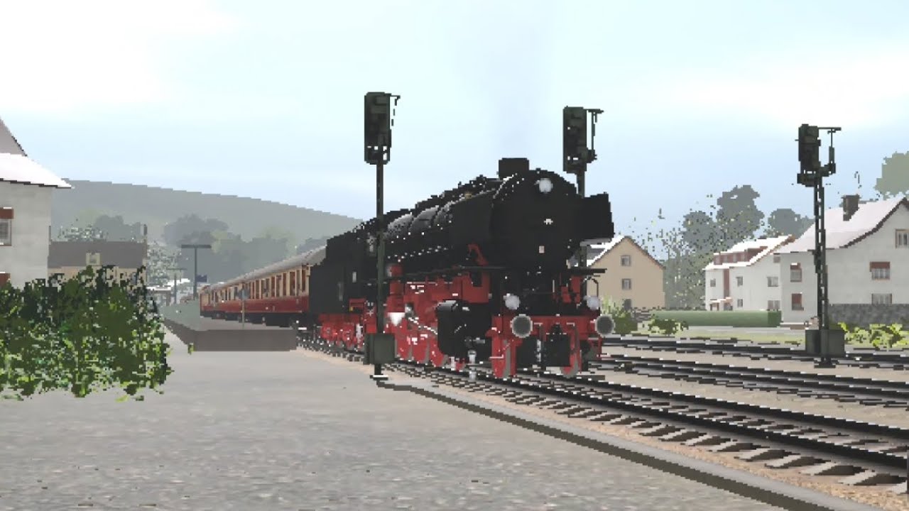 Trainz simulator 3 PT Eifel Route with the DB BR 44 - YouTube
