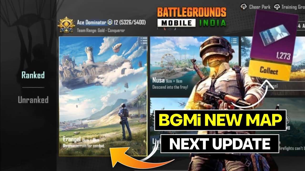 BGMI NEW UPDATE 😍 | Bgmi New Map | Bgmi New Mode - Bgmi Update - YouTube