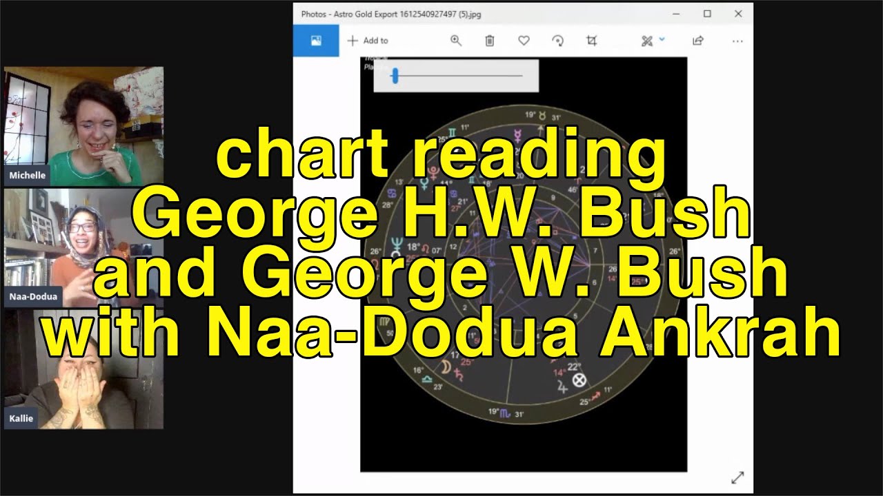 QTV: Reading the Astrology Charts of George H.W. Bush and George W ...
