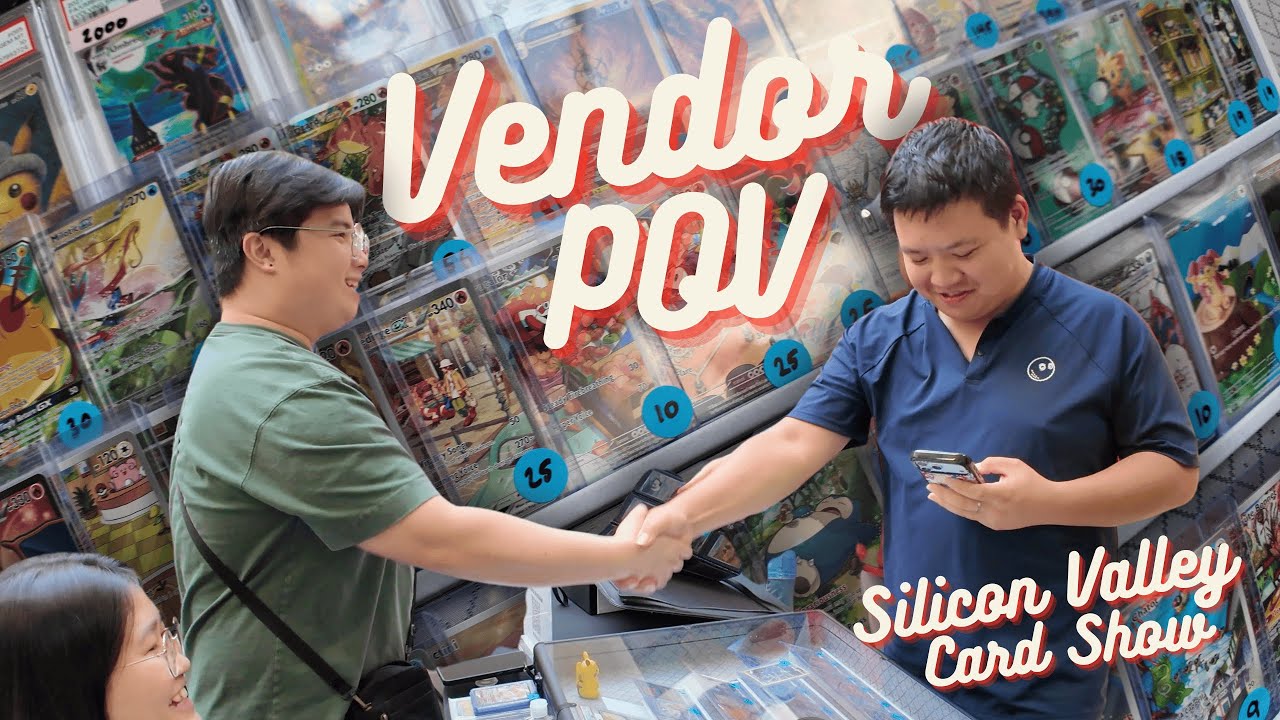 FIRST time vending at a card show! | Vendor POV | Silicon Valley Card ...