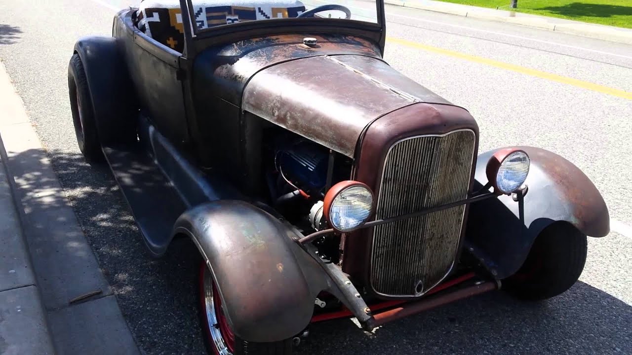 1928 Model A Roadster Hot Rod - YouTube