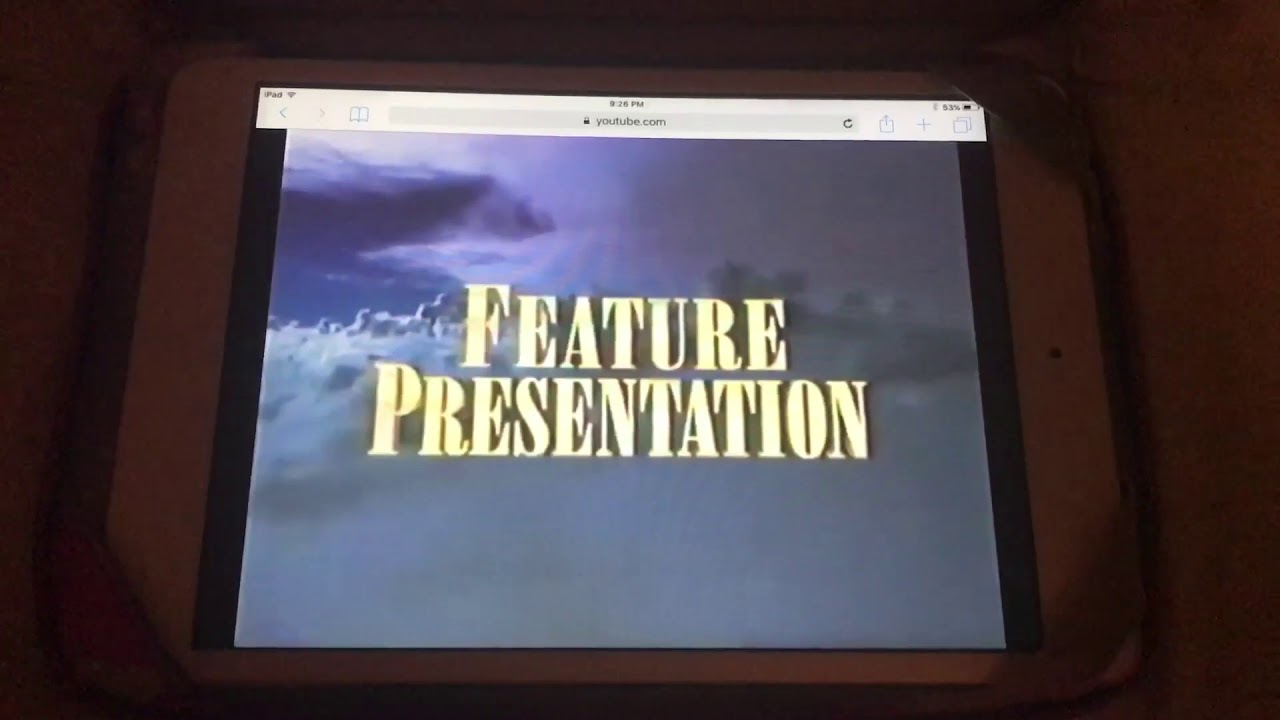 Paramount 90th Anniversary Feature Presentation Demo Tape Warning ...