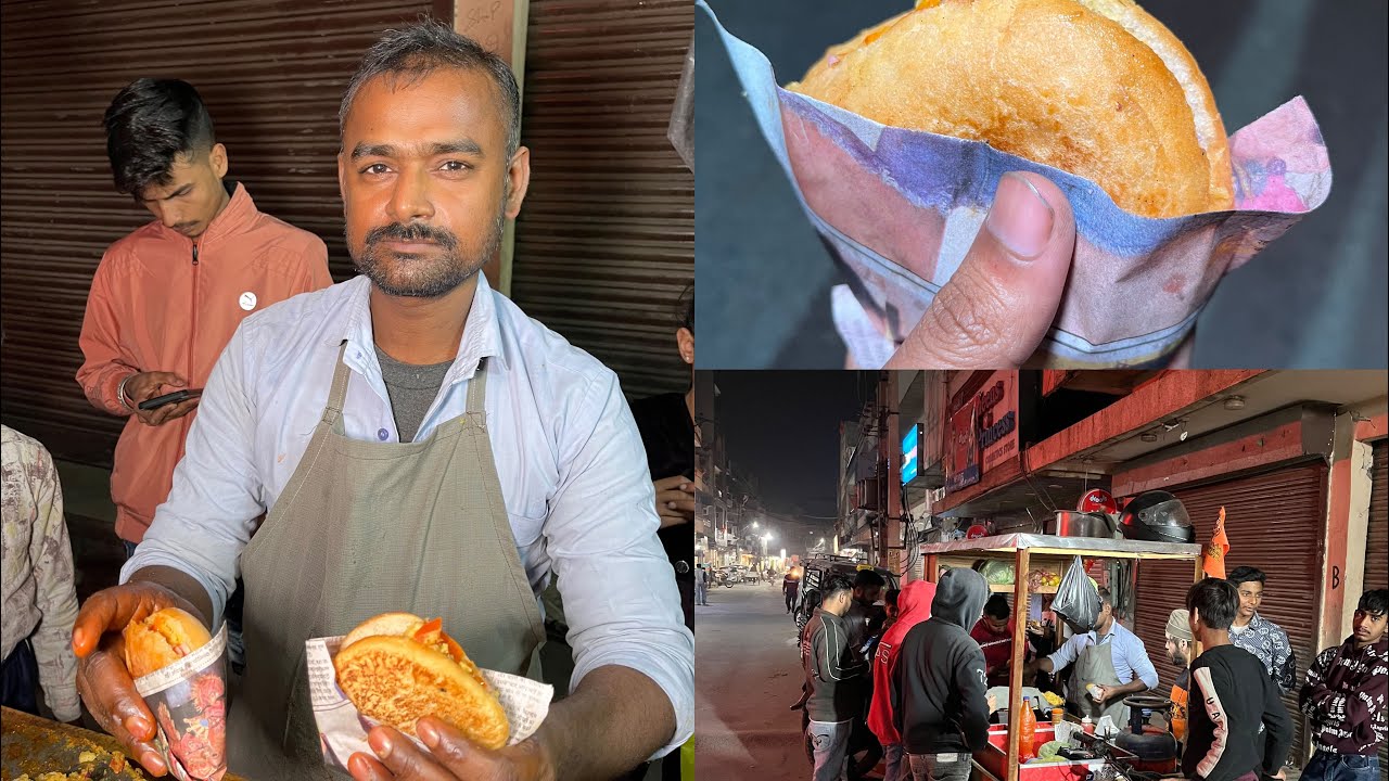 Bhaiyaa ji selling tadka wala band chole in Amritsar - YouTube