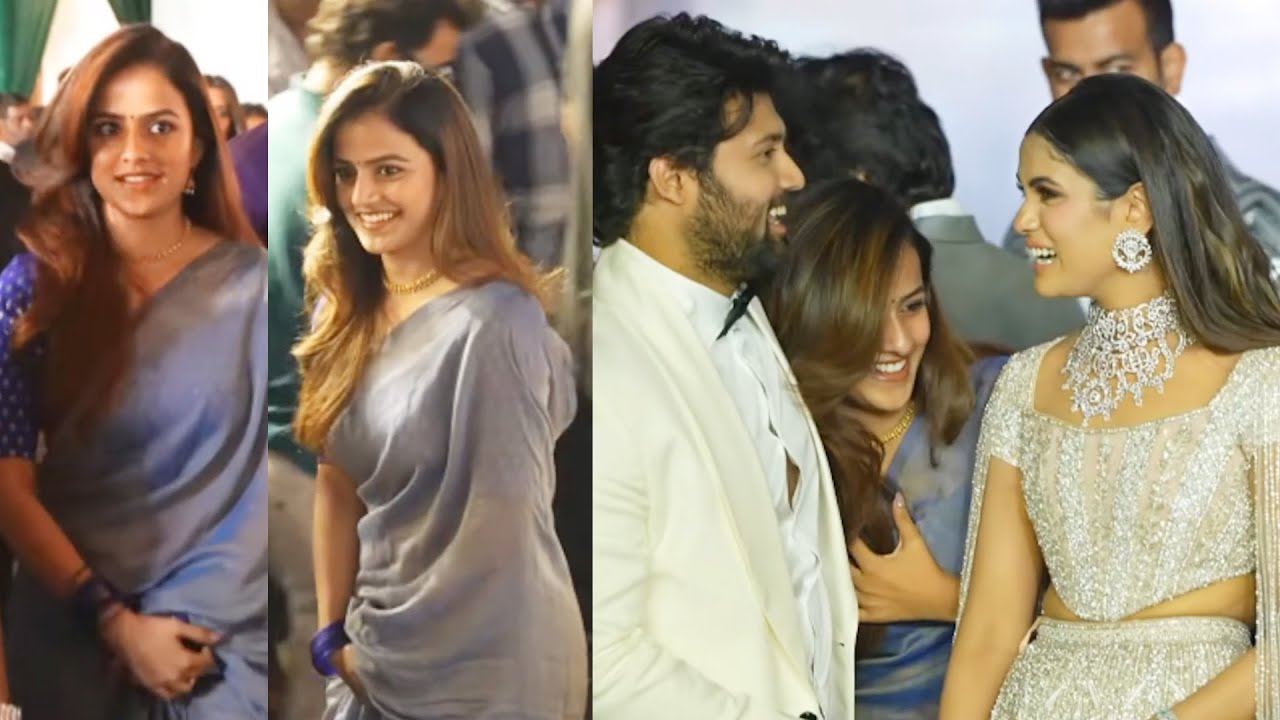 Vaishnavi Chaitanya Visuals at Ashish Reddy & Advitha Wedding Reception ...