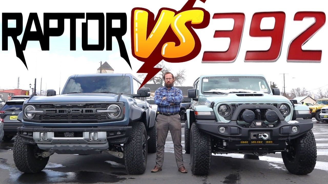2024 Ford Bronco Raptor vs 2024 Jeep Wrangler 392: Which $100,000 SUV ...