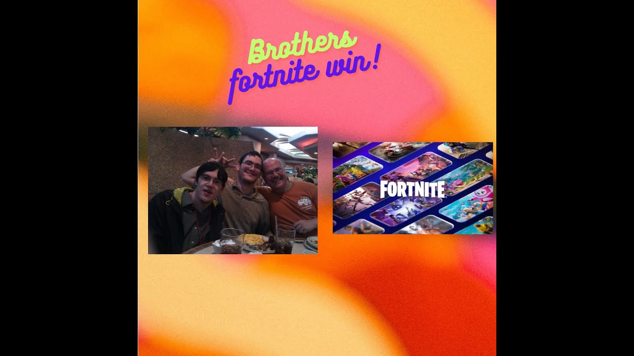 Fortnite brothers game - YouTube