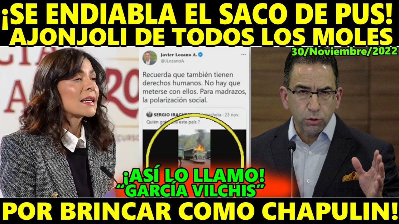 ¡VEAN! Javier Lozano se lanzó! Contra García Vilchis! por Llamarlo "el ...