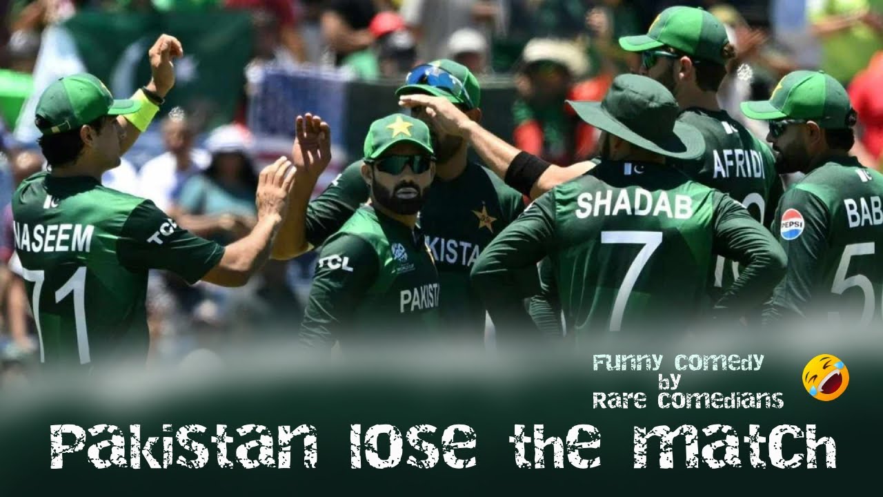pak vs us yesterday match highlights Funny comedy - YouTube