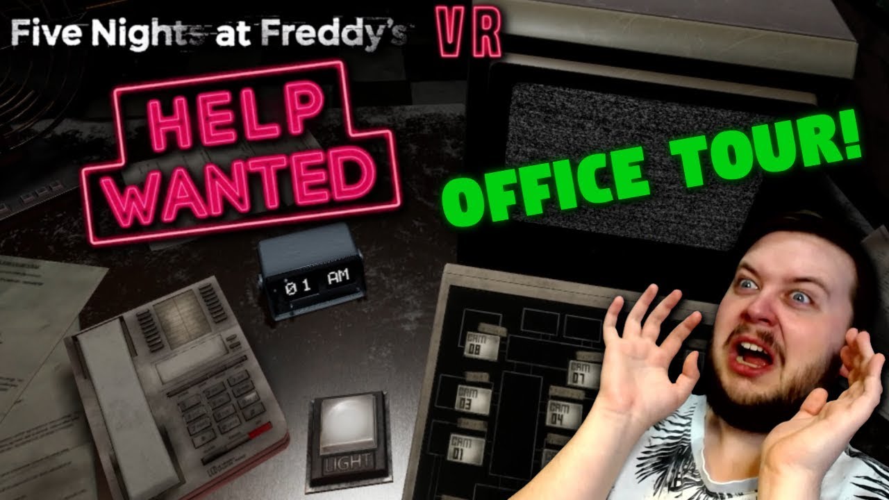 Office Tour! - Five Nights at Freddy's VR: Help Wanted - Episode 04 ...