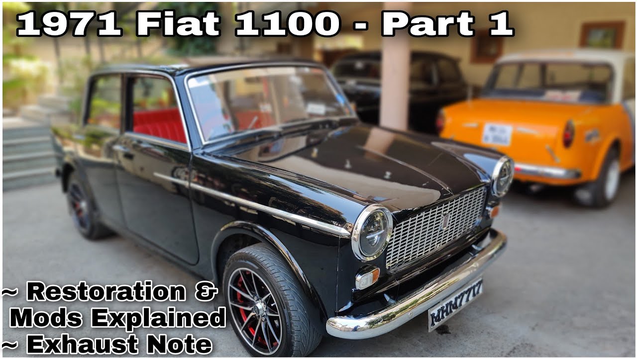 1971 Fiat 1100 Delite | Ep1 Restoration & Mods Explained, Exhaust Note ...