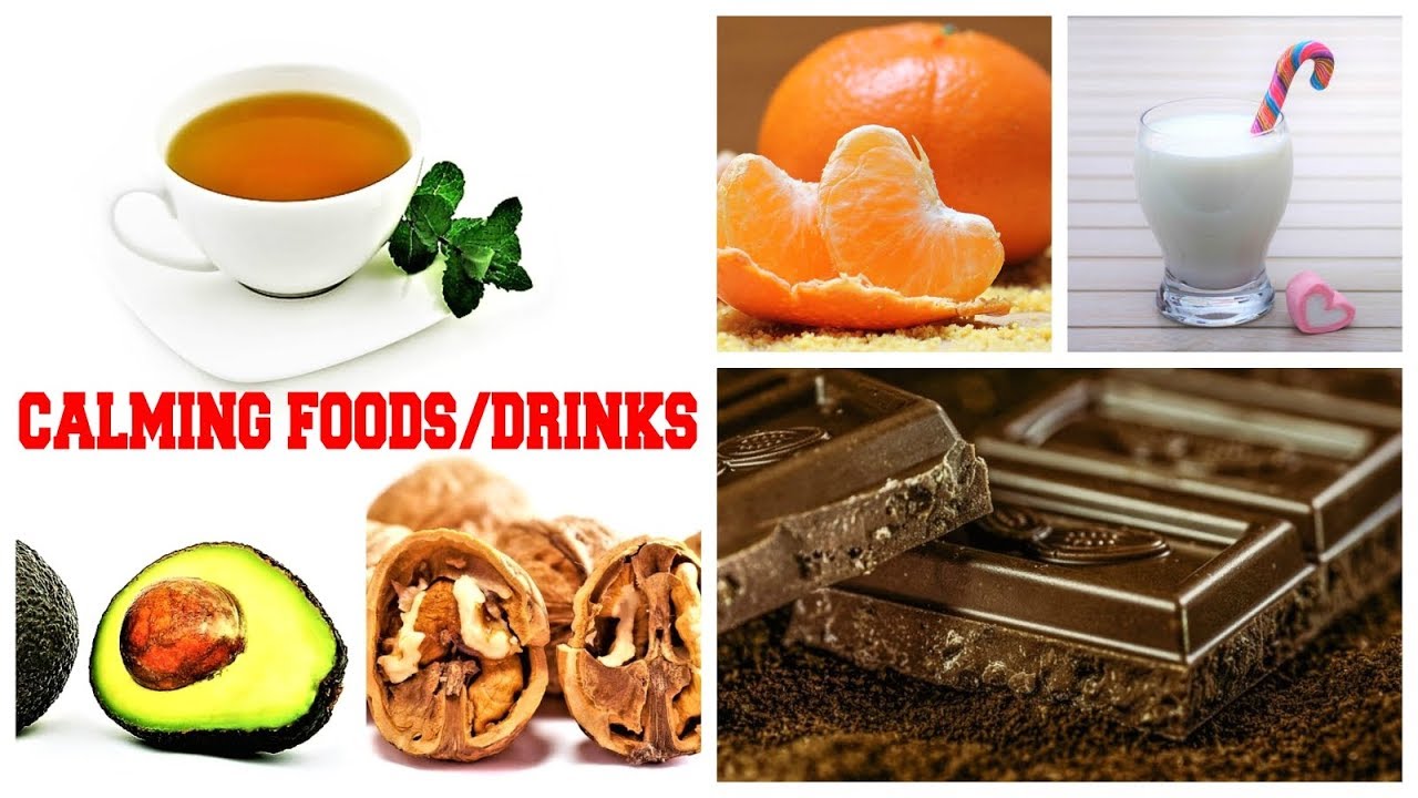 Stress Relievers & Relaxing Foods/Drinks (Stress Busters) - YouTube