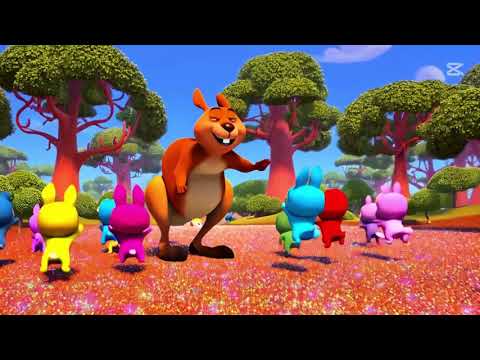 : Zıp Zıp Kanguru | Eğlenceli Çocuk Şarkısı ve Çizgi Film