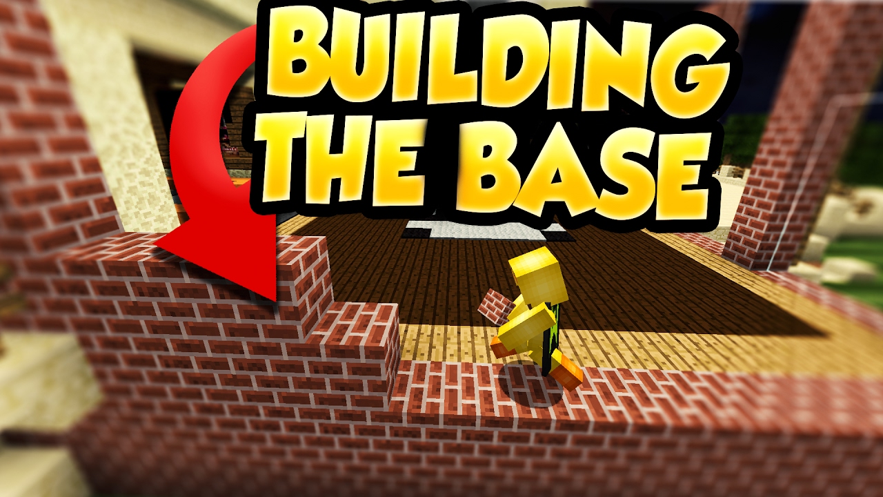 BUILDING OUR NEW BASE!! (Minecraft PvP) #48 - YouTube