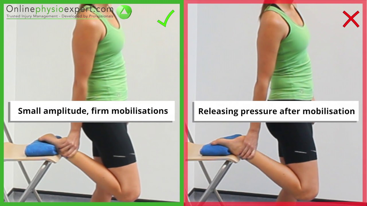 Standing Ankle Plantarflexion Mobility Exercise Tutorial (Level 3 ...