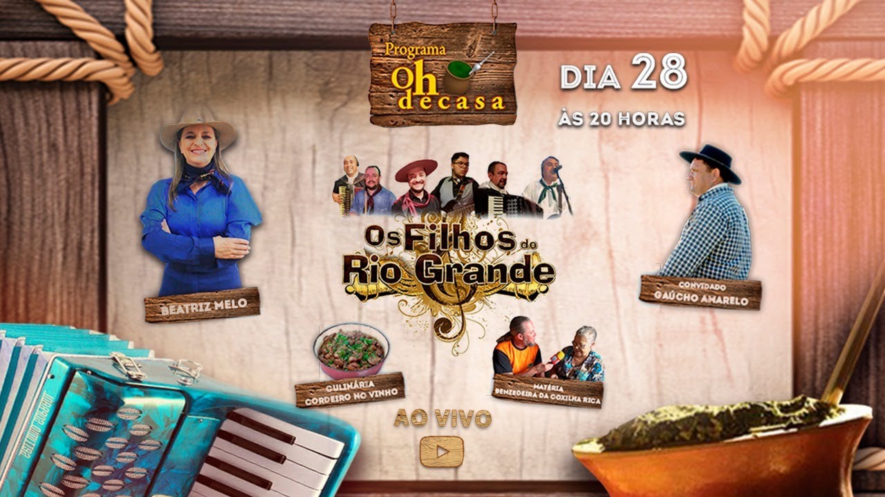 Programa Oh de Casa - AO VIVO - YouTube