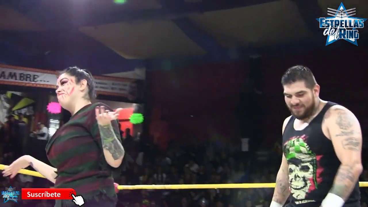 Fuerza Guerrera NG y Fuerza Guerrera vs Fresero Jr y Heroina con Lucha ...