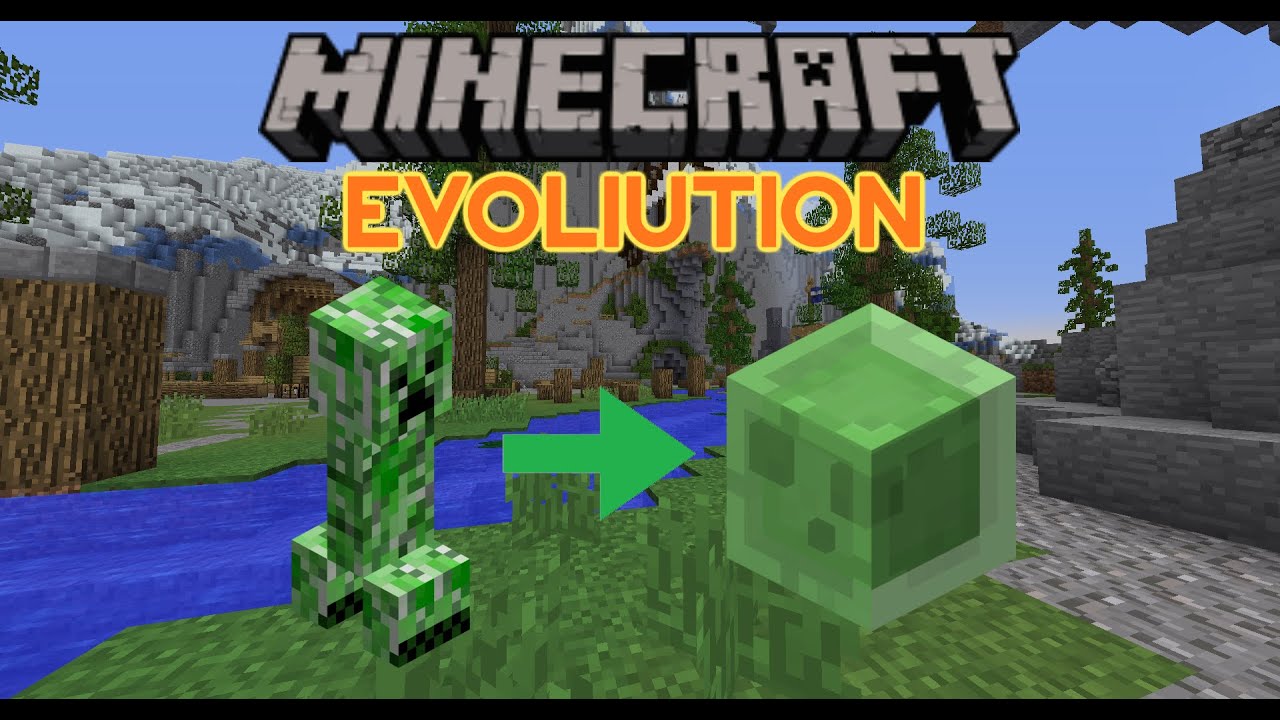 Minecraft - Evolution Minigame - YouTube
