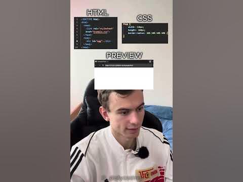 How to code an Egg in HTML and CSS | #frontenddeveloper - YouTube