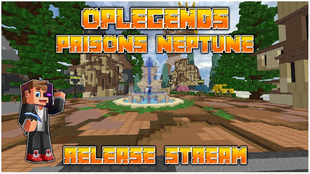 PRISONS NEPTUNE | RELEASE STREAM! | OPLegends Prisons - YouTube