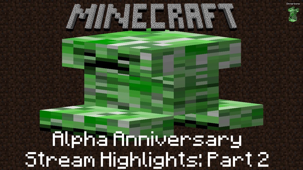 Minecraft Alpha (1.2.6) Anniversary Stream Highlights - YouTube