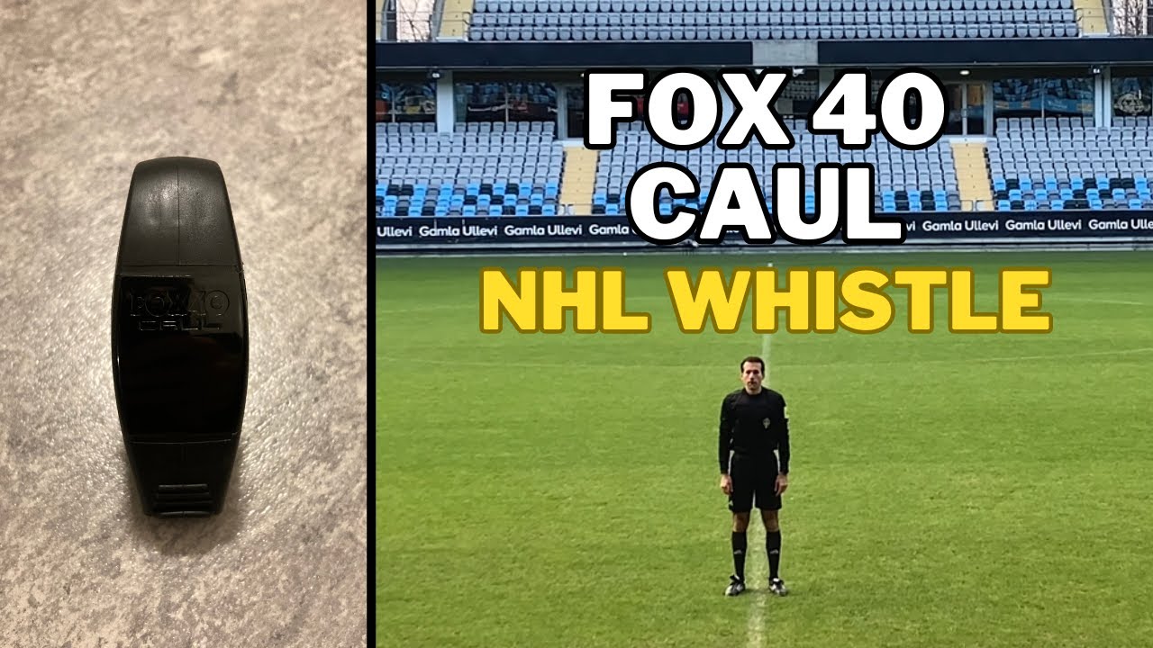 Fox 40 Caul - NHL Whistle - Sound Review & dB Test - YouTube