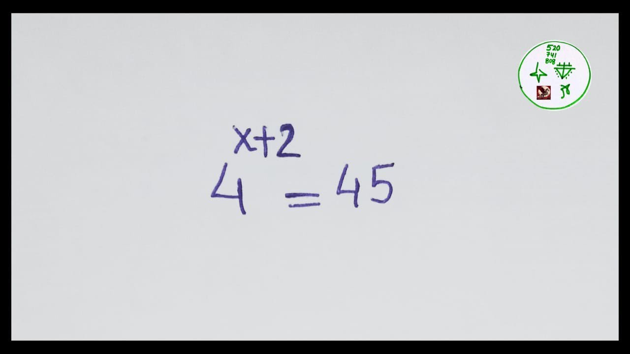 Only 10% Students Solve this !! exponential मैथ olympiad question| 4^x+ ...