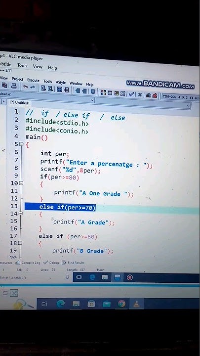 IF ELSE STATEMENT IN C LANGUAGE - YouTube