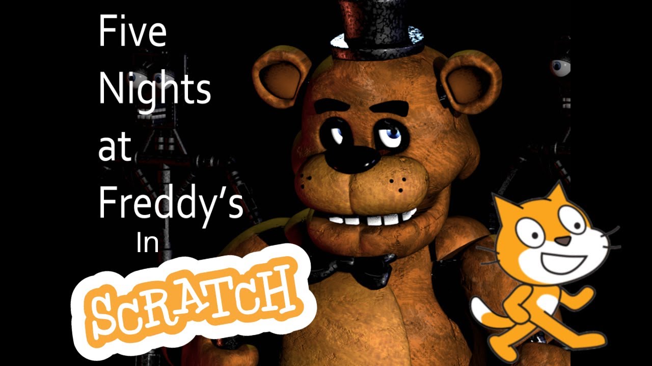 FNAF in Scratch night 1, first look - YouTube