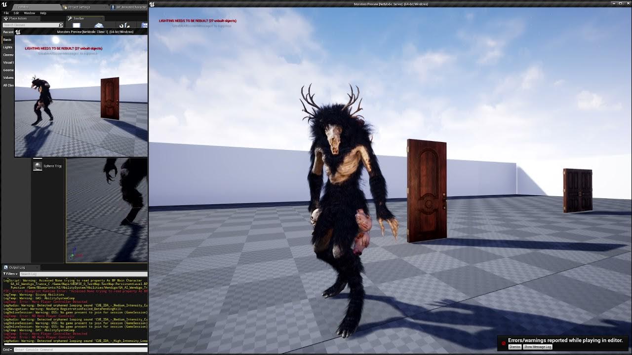 Unreal Engine 4 - Networking HUD visual effects on my client side - YouTube