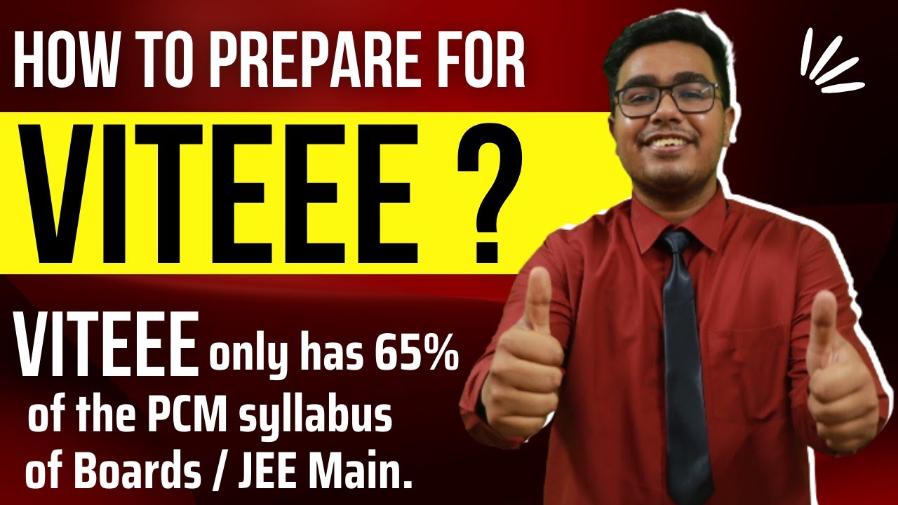 VITEEE 2022 | Everything about VITEEE 2022 | How to prepare for VITEEE ...