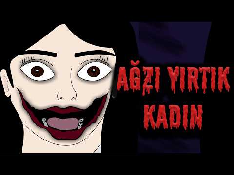 Ağzı Yırtık Kadın Kuchisake-Onna | Japon Şehir Efsanesi Korku Animasyonu