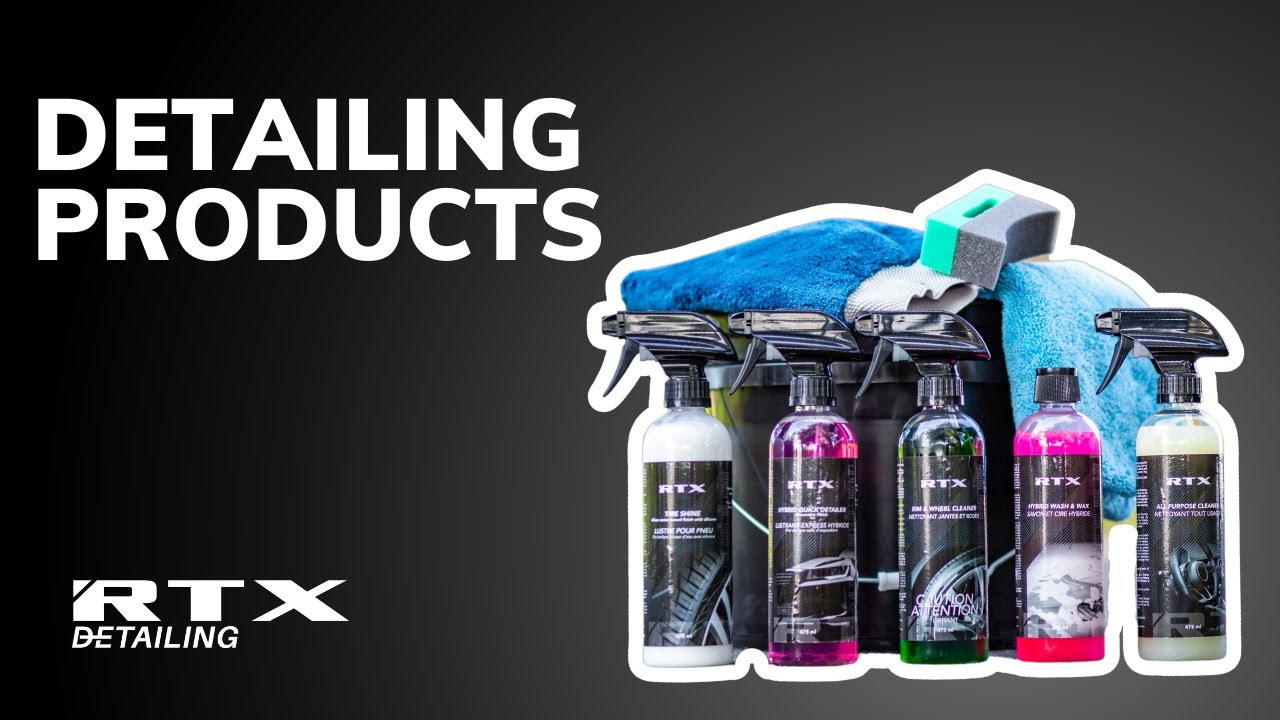 Detailing Products | RTX Detailing - YouTube