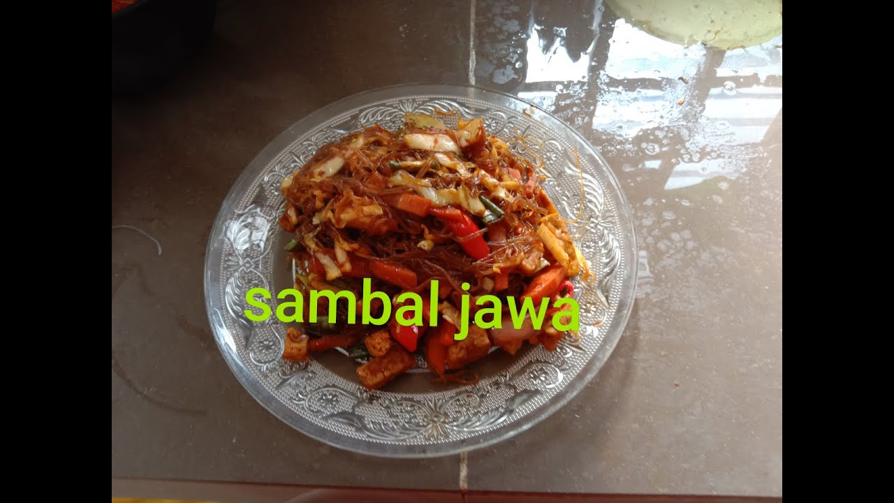 sambal jawa by eva cooking & other - YouTube