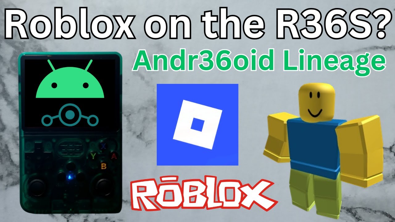 Does Roblox Work on the R36S?...Technically Yes, but No - YouTube