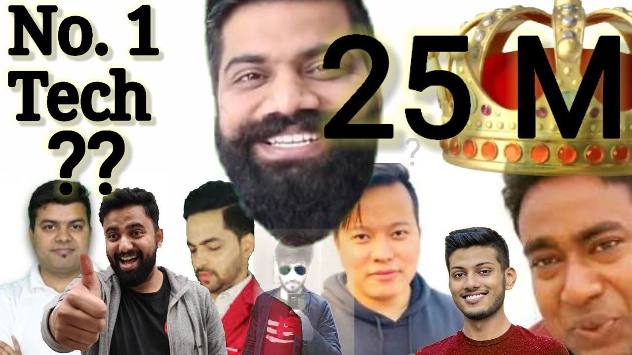 Top Tech YouTubers in India 2020 | TechYouTubers List - YouTube