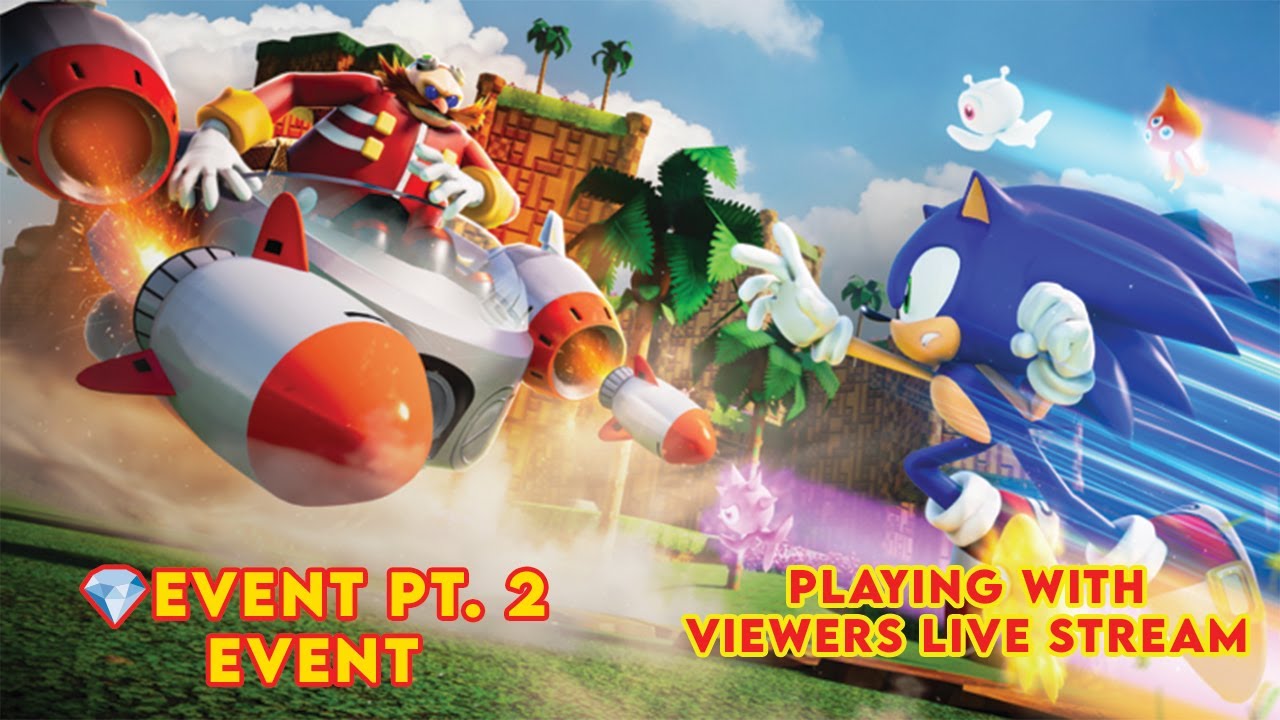 Live | Sonic Speed SUPER SONIC💎EVENT PT. 2 Update | Playing With ...