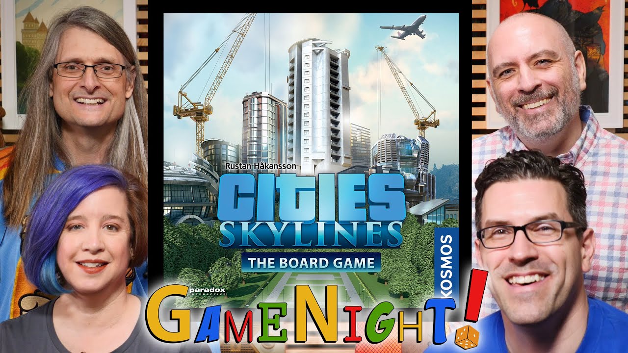 Cities: Skylines – The Board Game - GameNight! Se8 Ep22 - How to Play ...