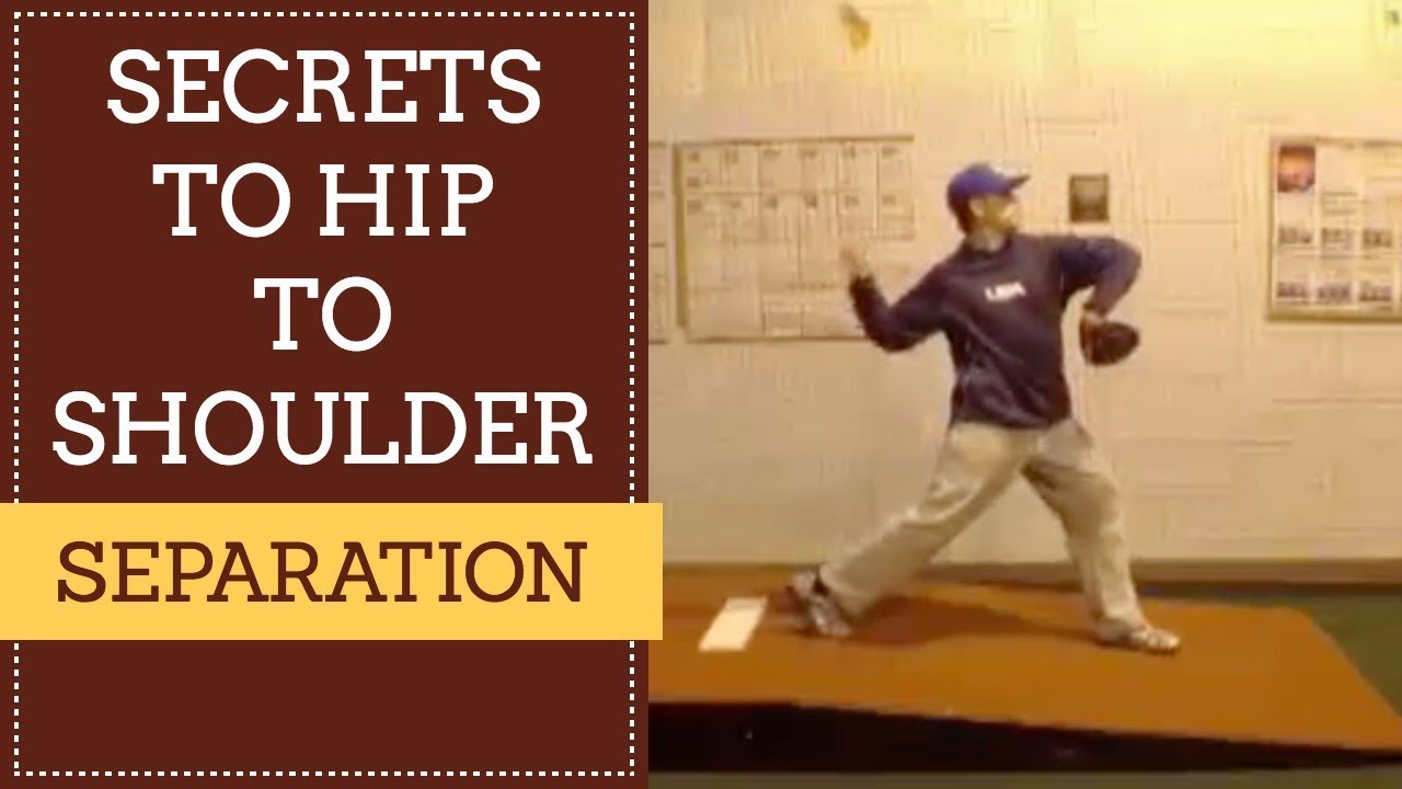 The Secrets to More Hip to Shoulder Separation Pitching - YouTube