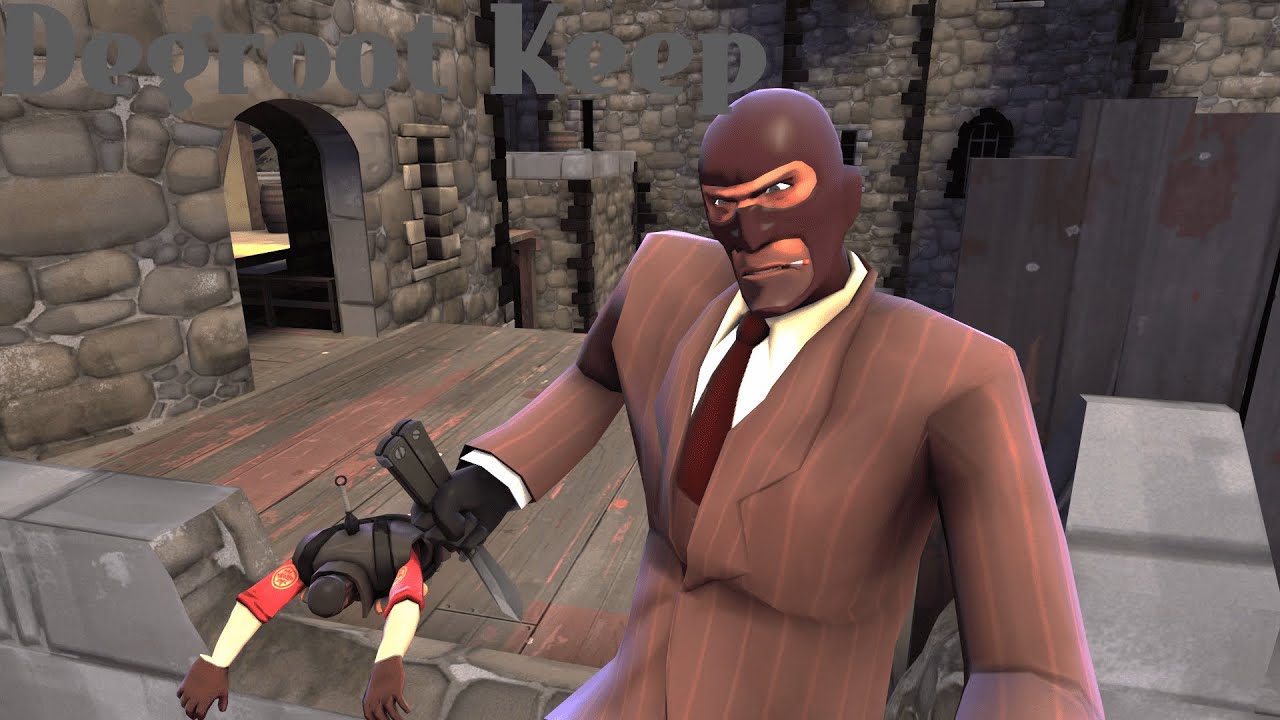 Spy in Degroot Keep [TF2] Gameplay - YouTube