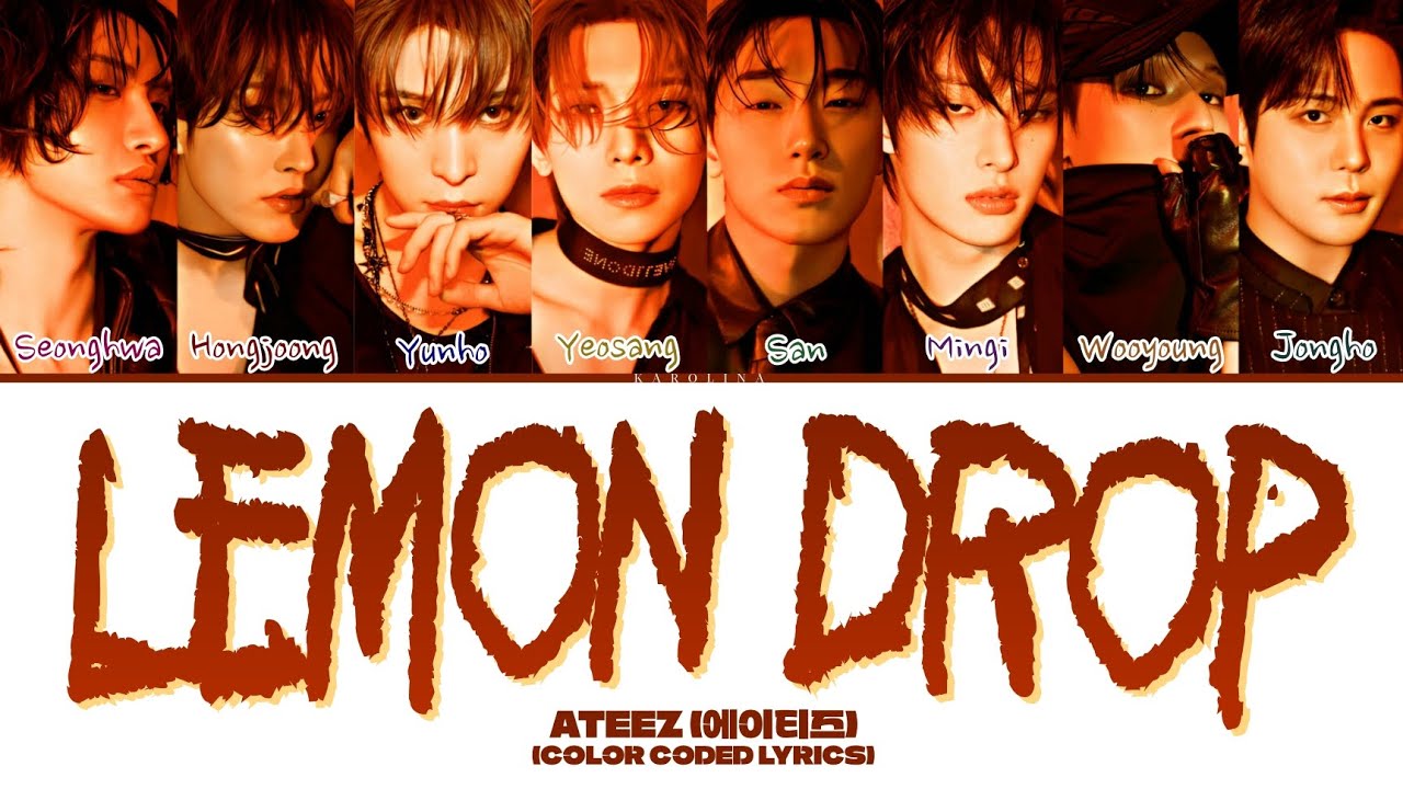 ATEEZ (에이티즈) - 'Lemon Drop' (Color Coded Lyrics) - YouTube