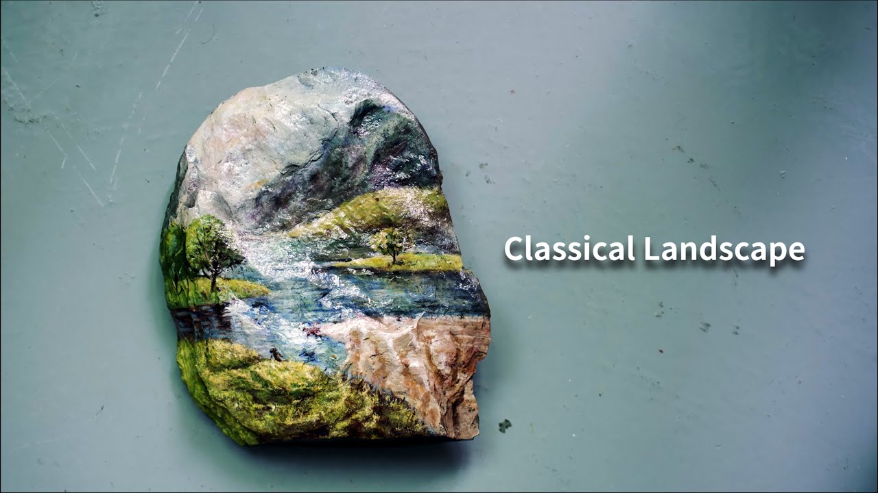 Captivating Beauty: How to Create Stunning Art on Stone - YouTube