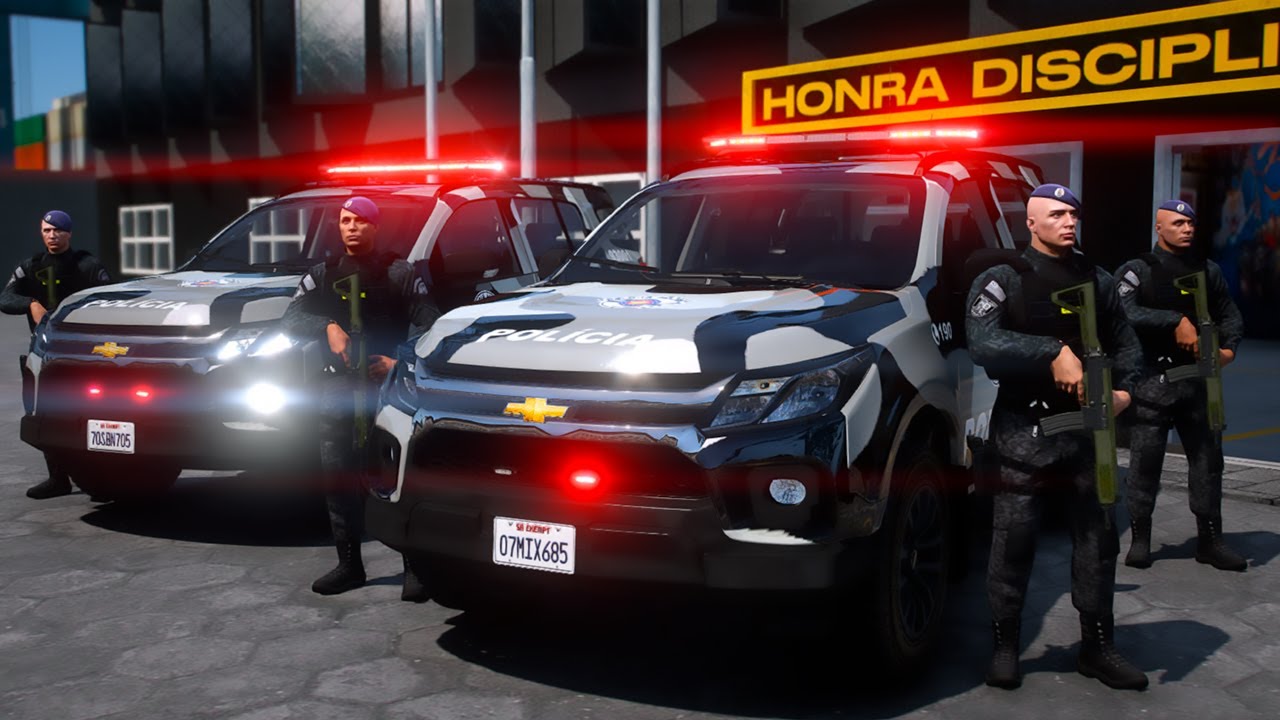 3BPCHQ HUMAITA - PATRULHAMENTO TÁTICO OSTENSIVO | GTA 5 POLICIAL - YouTube