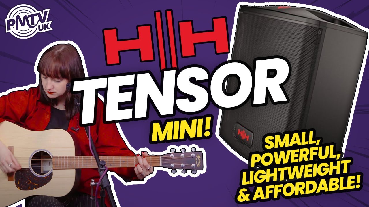 A Powerful, Affordable and Lightweight PA Speaker! - The HH Tensor-Mini - YouTube
