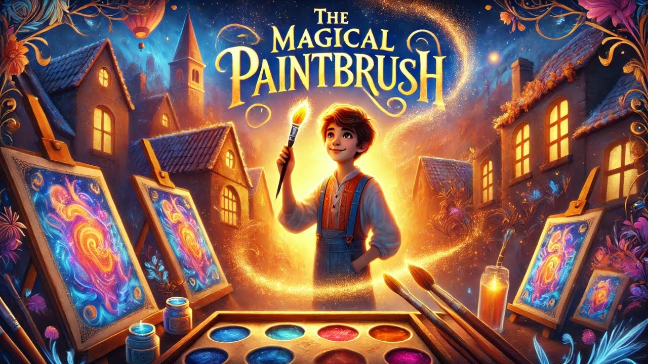 The Magical Paintbrush – A Tale of Wonders! 🖌️🎨 - YouTube