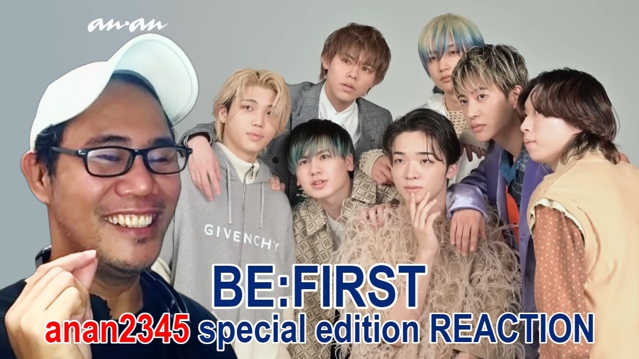 BE:FIRSTがanan2345号スペシャルエディションの表紙に登場！ メイキング動画をお届けします。 REACTION - YouTube