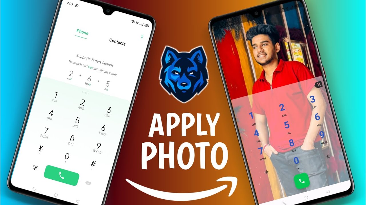 How To Apply Photo in Dialer Contact And Call Screen Background In Any ...
