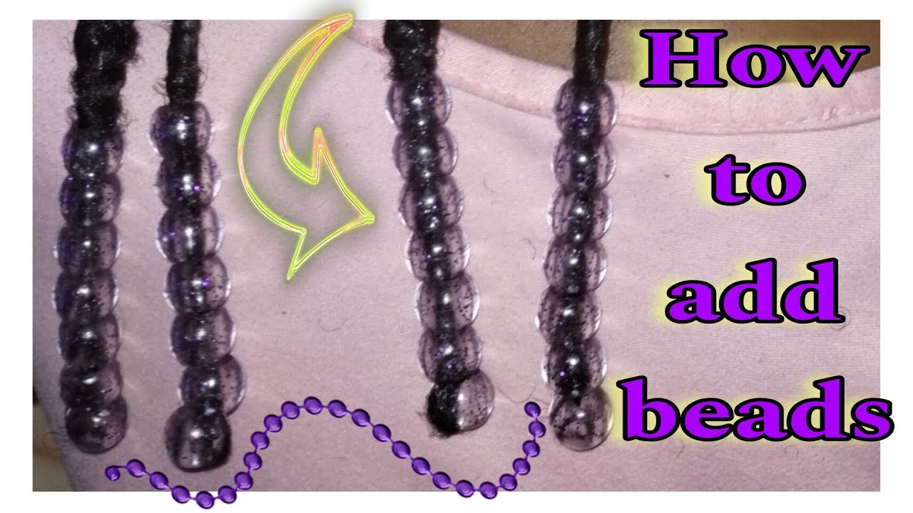 Beaded Braid Tutorial: Easy Hair Beading! - YouTube
