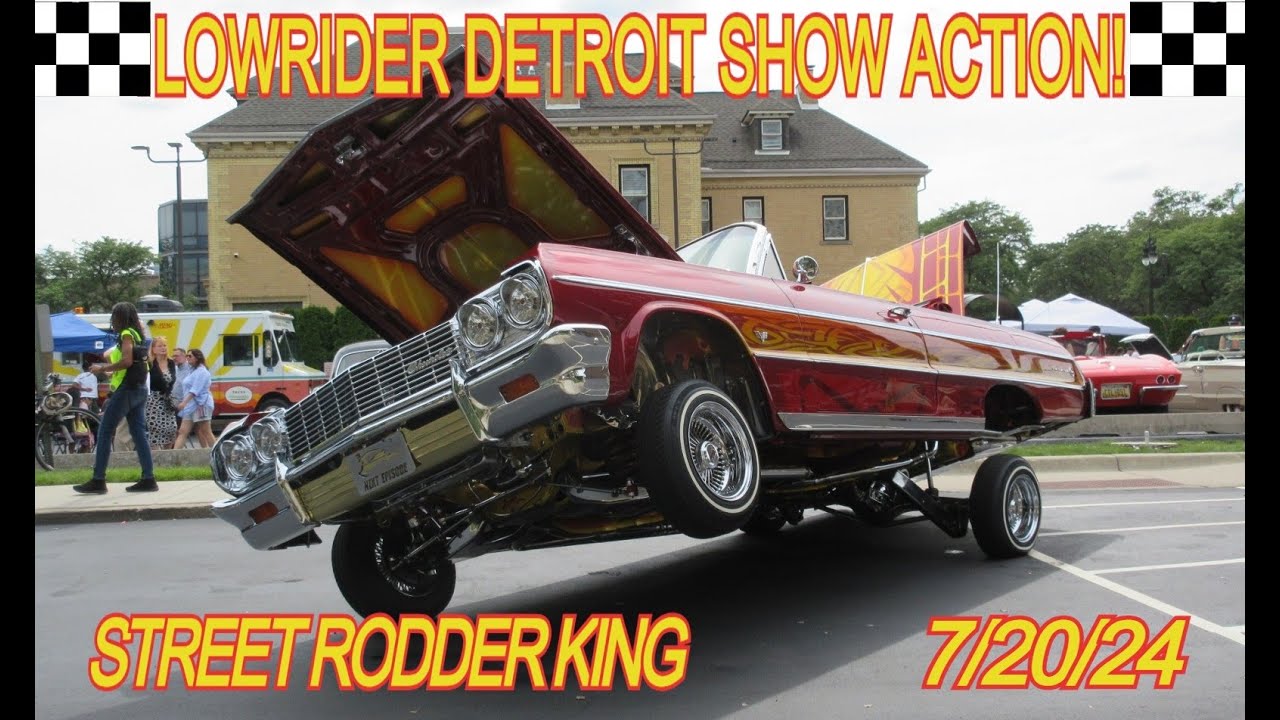 Lowrider Detroit Action! - YouTube